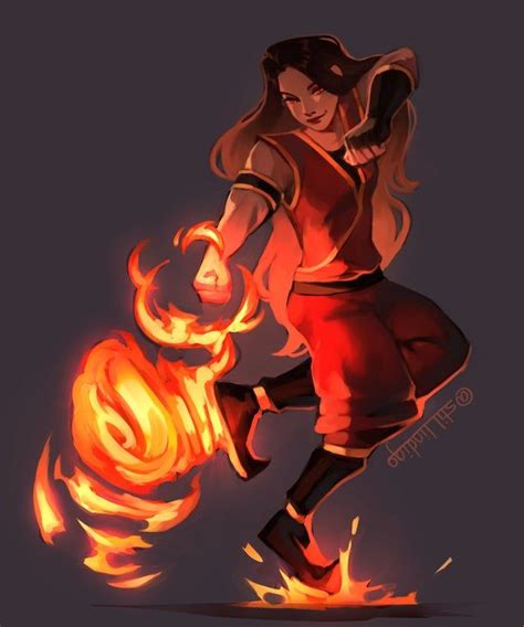 Firebender Rae ©stillindigotwitter Valkyrae Avatar Ang Korra