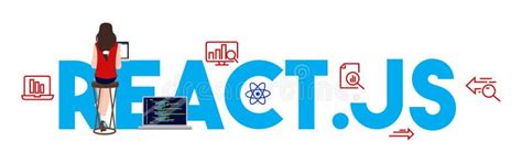React Programming Code Technology Banner React Language Software