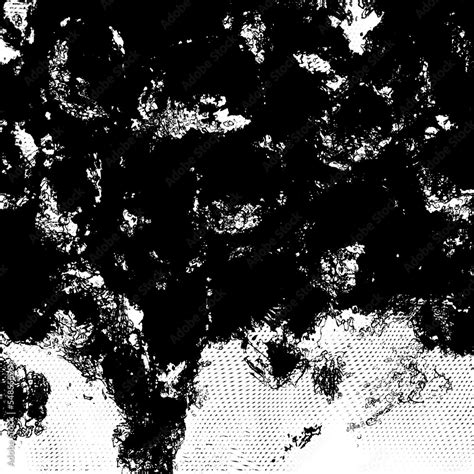 Abstract White Engrave Bottom Background With Random Black Noise In