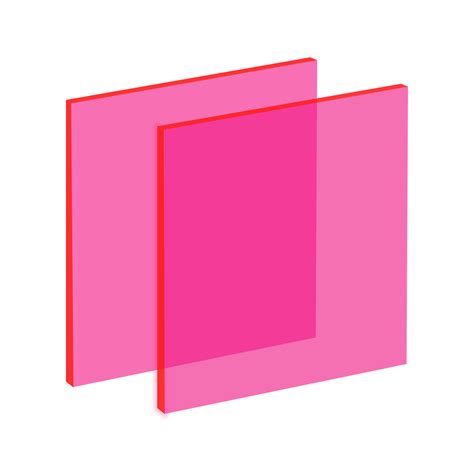 Fluorescent Red Orange Cast Acrylic Gloss 18 5 X 10 Michaels