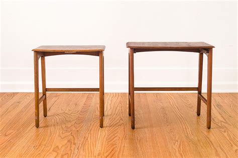 Mcm Walnut Nesting Tables Homestead Seattle