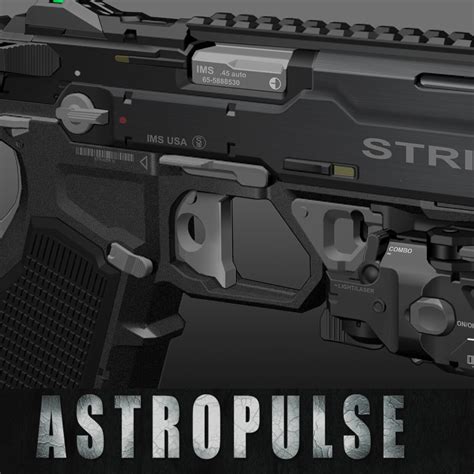 Artstation Astropulse Pistol
