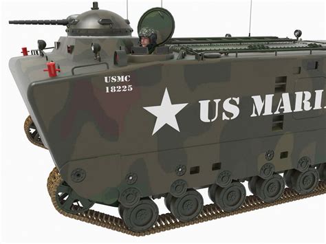 Bysanders 3d Models Maquetes E Miniaturas Lvtp 5 Amphibious Marine Corps Bysanders 3d Models™