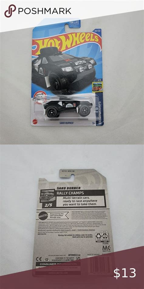 Hot Wheels Sand Burner RALLY CHAMPS Hot Wheels Sand Champs