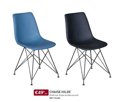 Promo Chaise Hilde Chez Meubles Crack Icatalogue Fr