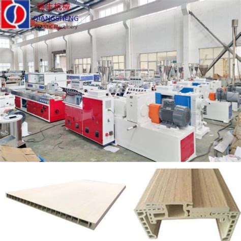 Sjsz Extruder Machine For Wpc Pvc Pe Pp Pc Ceiling Panel Hollow