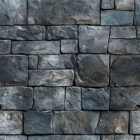 Stone Texture Seamless Pattern Stock Illustration Illustration Of