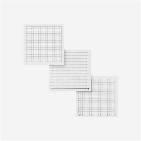 Graph Paper Sticky Notes Nitty N Gritty