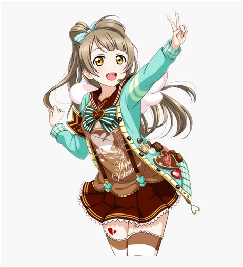 Minami Kotori Love Live Kotori Valentine Hd Png Download Kindpng