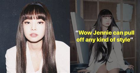 Blackpinks Jennie Tried On Bangs And Everyone Started Freaking Out