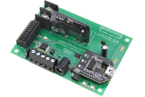 USB Relay Controllers With On Board Analog Inputs And GPIO For Sensors