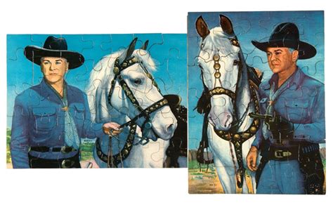 Hakes Hopalong Cassidy Puzzles Boxed Set