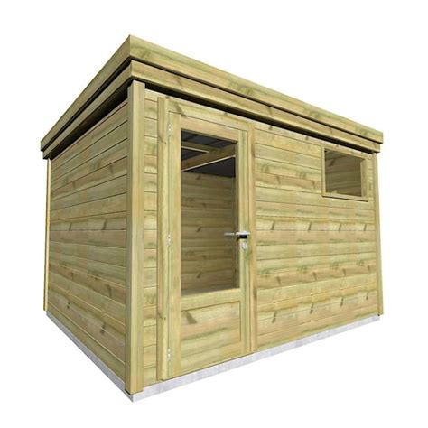 Abri De Jardin Bois • Pin Autoclave 27mm • 8m233x25m • Livraison