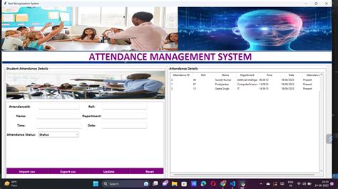 Github Kpushpankar Face Recognition Attendance System