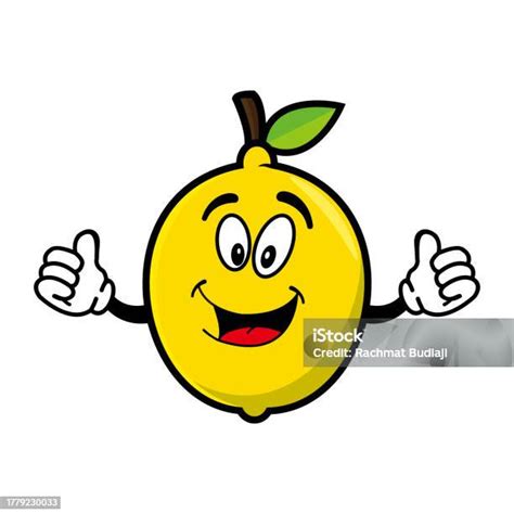 웃는 레몬 만화 마스코트 캐릭터입니다 흰색 배경에 고립된 벡터 그림 감귤류 과일에 대한 스톡 벡터 아트 및 기타 이미지 감귤류 과일 개체 그룹 건강한 식생활 Istock
