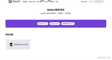 Notion 中文：客户端、网页端汉化方案notion 客户端汉化 Csdn博客