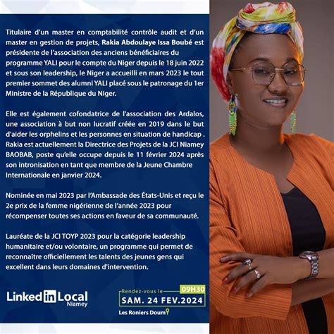 Maman Sani Ibrahim On Linkedin Linkedinlocalne Linkedincommunity