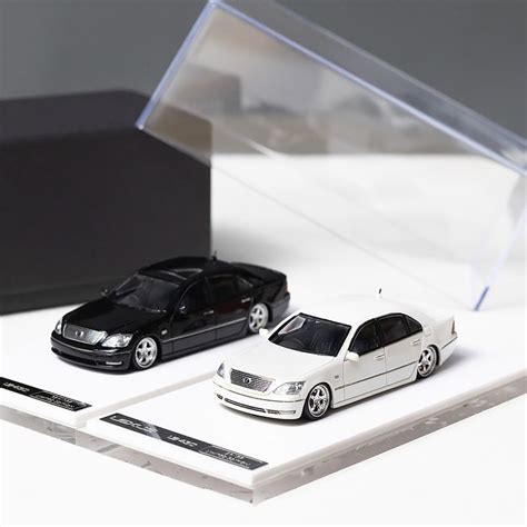 Oem 1 64 Lexus Ls430 Lexus Vip Low Lying รถเรซินรุ่น Die Casting รถของเล่นคอลเลกชันของขวัญวัน