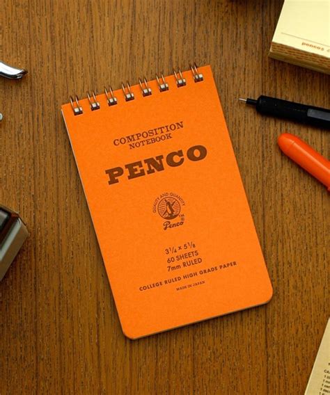 Penco（ペンコ）の「penco ペンコ コイルノートパッド ミニ S（手帳メモ帳）」 Wear