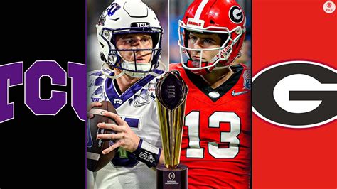 2023 CFP National Championship No 3 TCU Vs No 1 Georgia FULL GAME