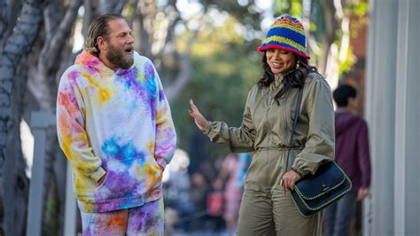 You People Jonah Hill Lauren London Kiss Faked By Cgi Claims Actor