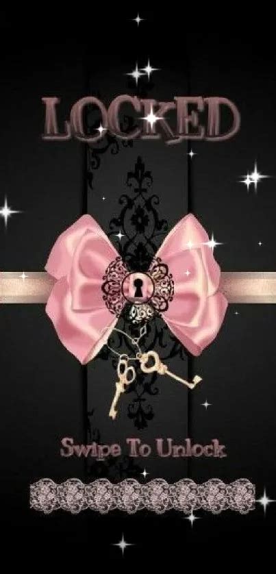 Elegant Bow Lock Screen Free Download