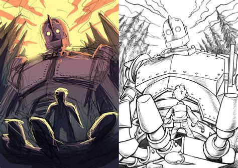 The Iron Giant On Behance