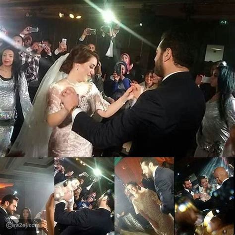 الصور الأولى من زفاف عمرو يوسف وكندة علوش رائج