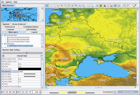 Rogue Wave Jviews Maps Sample Using The Map Builder As A Starting Point