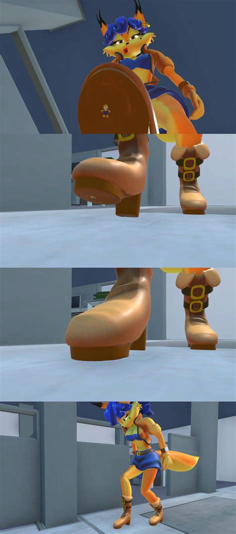 Request Giantess Unaware Carmelita Fox 4 By Spicegts On Deviantart