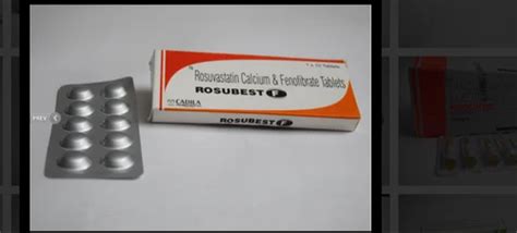 Rosuvastatin Calcium And Fenofibrate Tablets At Best Price In New Delhi