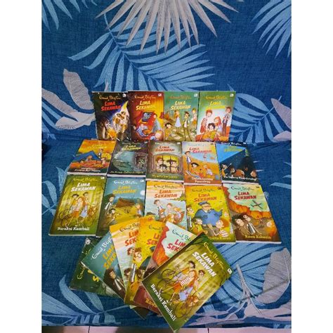 Jual SEGEL Buku Novel Lima Sekawan Enid Blyton ORIGINAL Shopee Indonesia