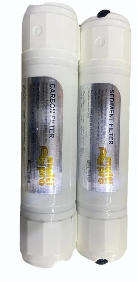 Pvc Multi Pro Inline Filters Length 6 10 Inch Diameter 11 2 Inch