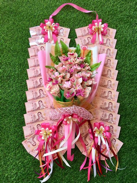 เซ็ตนี้ เงินในของขวัญ พวงมาลัย ครูเค้ก Diy Crafts