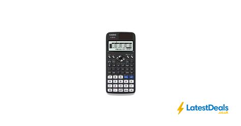 Casio Fx 991ex Advanced Engineering Scientific Calculator Uk Version Black £22 85 At Amazon