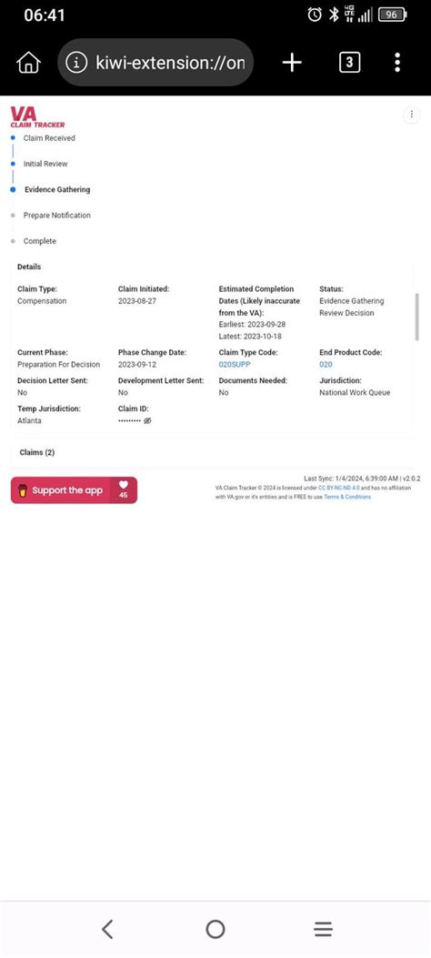 Va Claim Tracker Rveteransbenefits