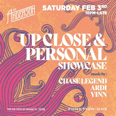 Up Close Personal Bei The Anderson Miami Miami