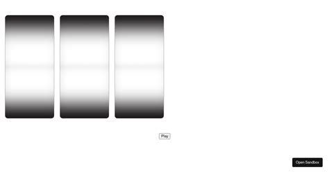React Slot Machine Gen Examples CodeSandbox