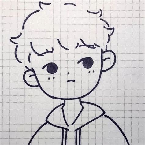 可爱小男孩子简笔画（精选17张） 简笔画图片大全