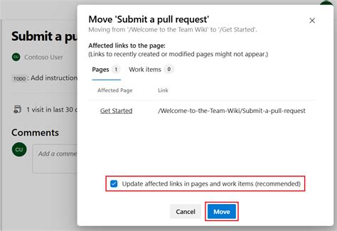 Wiki 페이지 추가 편집 다시 정렬 및 관리 Azure Devops Microsoft Learn