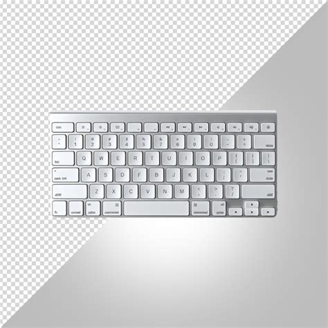 Premium PSD A Computer Keyboard With The Letters F And The Numbers On The Bottom