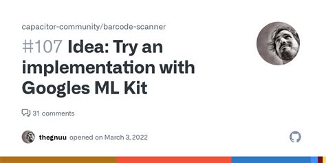Idea Try An Implementation With Googles Ml Kit Issue