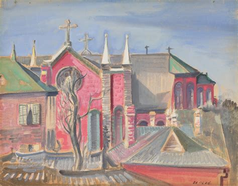 국립현대미술관 이인성의 수채화는 절제된 붓터치와 밝고 맑은 색채로 대기의 일기를 반영하며 유학 후반기부터 수채화와 유화를 함께 사용하며 점차 향토색이 짙어집니다