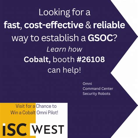 Cobalt Ai On Linkedin Iscwest Securityindustry Efficient