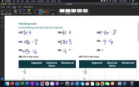 SOLVED Find The Reciprocal