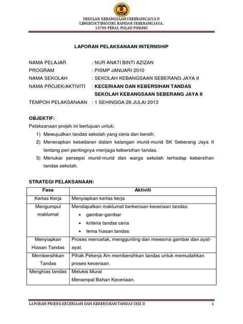 Laporan Tandas Pdf Riset