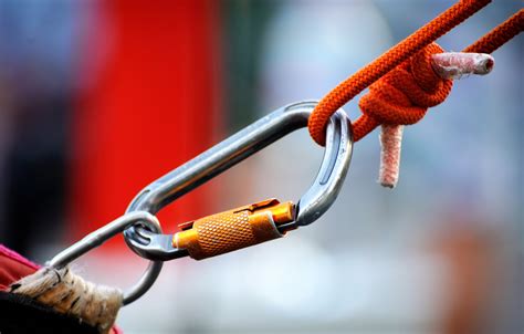 Carabiner Rock Climbing
