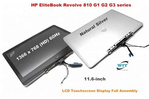 Touchscreen With Complete Display Assembly For 11 6 Inch HP EliteBook