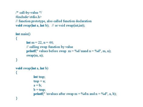5 Functions Functions C Functions Are Basic Building