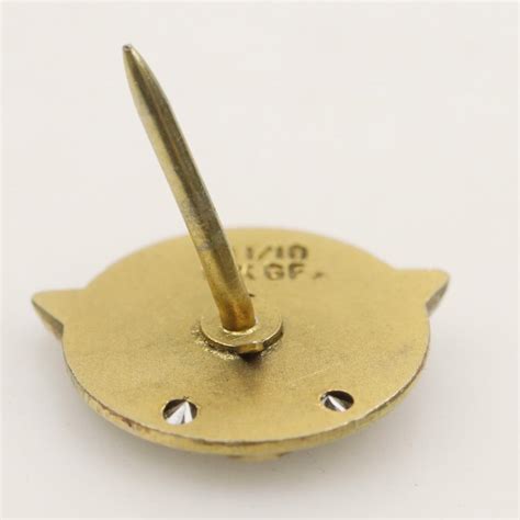 10kt Gf Diamond Pin Property Room